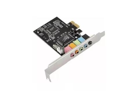 Placa Pci De Som Pci-E 5.1 Sound / Express Lotus - Placa de Som ...