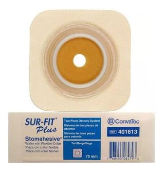 Placa Sur-fit Plus com Micropore 70mm 10 Unidades Convatec - Material ...