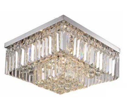 Plafon Glow Sky-3040 Cromado Cristais Transparentes Skylight - Plafon ...