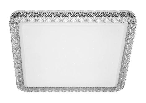 Plafon Led Blumenau Shine Liso Sobrepor 18W Quadrado 3000/4100/6500K ...