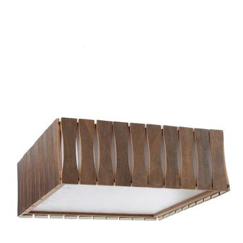 Plafon Sobrepor Ripado Quadrado Málaga 60x60cm 5luzes - Casa Ilumina ...