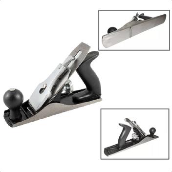 Plaina Manual Número 5 Em Metal Cabo Plástico Para Madeira - EDA - Plaina Manual - Magazine Luiza