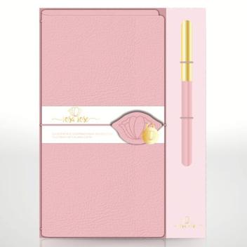 Planner c/ caneta 115x208 40f rosa rose pis 23.87 cofins 109.95 9319 ...