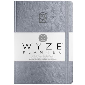 Planner Wyze Goal Planner de 6 Meses para Produtividade - Cinza ...