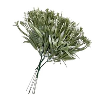 Planta Artificial Capim Buque 6 Hastes Mini Flor - PlantaImport ...