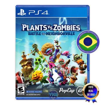 Plants Vs. Zombies: Battle for Neighborville - PS 4 - Mídia Física ...