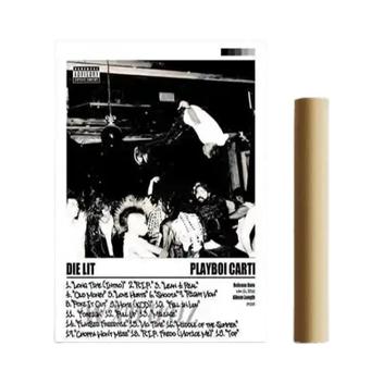 Playboi Carti Hip Hop Rock Music Álbum Capa Poster Estético Arte De ...