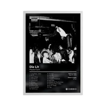 Playboi Carti Pop Rap Música Álbum Capa Poster Estético Rapper Hip Hop ...