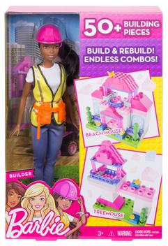 Playset Barbie Builder - Mais de 50 Mega Bloks - Blocos de Montar ...