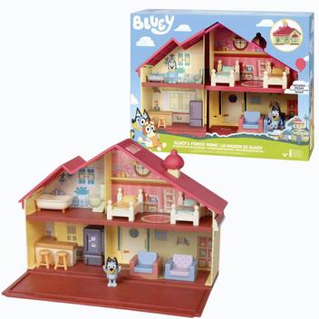 Playset Bluey Cenário Casa da Familia Com Moveis Candide - Playsets ...
