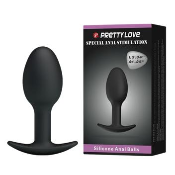 Plug Anal com Peso e Base para Apoio - PRETTY LOVE SPECIAL ANAL STIMULATION - Plug Sexual ...