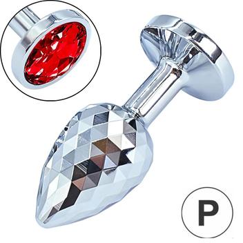 Plug Anal de Luxo com Joia e Superfície Tipo Diamante 7x3CM - vipmix ...