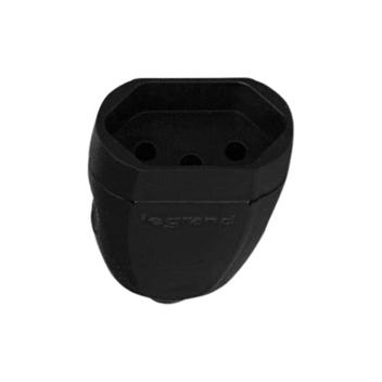 Plug Fêmea 2P+T 10A Preto 615955 - Pial - Pial Legrand - Plugs e ...