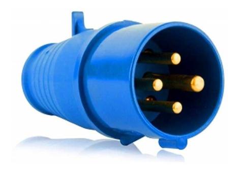 Plug Industrial 3p+t 63a 220v Azul N-4579 9h - Steck - Plugs e ...