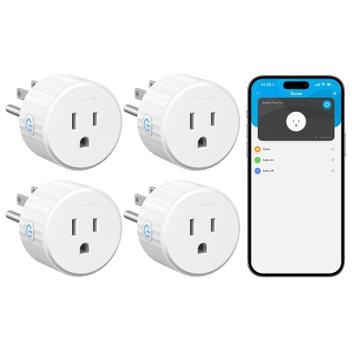 Plug inteligente Govee Matter WiFi e Bluetooth Alexa Google 4 Pack ...
