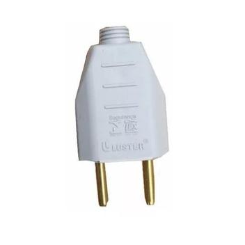 Plug Macho 2P 10A 250V Br - Luster - Plugs e Adaptadores - Magazine Luiza