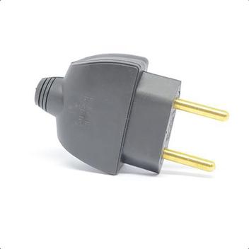Plug Macho 2p 10a Preto - Pial Legrand - Plugs e Adaptadores - Magazine ...