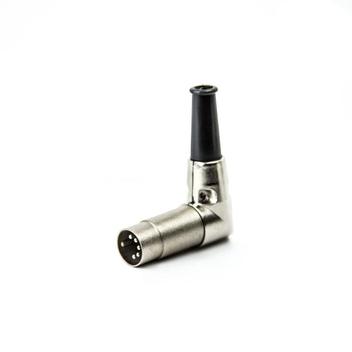 Plug Midi Dim 90º Graus Metálico Profissional - Cirilo Cabos - Plugs e ...