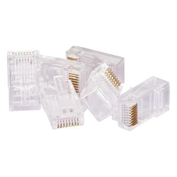 Plug Modular Rj45 Cat5E Gv Brasil, Pacote 100 Unidades - Plugs e ...