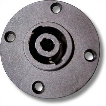 Plug speakon 4 polos conector femea redondo 2 vias tipo neutrik com ...