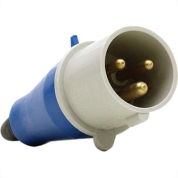 Plug Strahl 2P+T 16A 220/240V Azul 3076/Bc - Plugs e Adaptadores ...