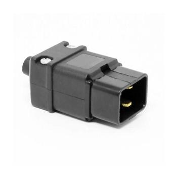 Plugue de Tomada IEC-20 16A Macho - SOLUCAO - Plugs e Adaptadores - Magazine Luiza