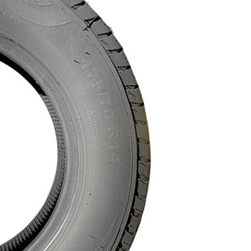 Pneu 175/70R14 ATR Ideal para Dia a Dia - BLACK TYRES - Câmara de Ar de ...