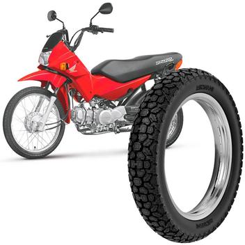 Pneu Moto Pop 100 Rinaldi Aro 14 80/100-14 49L Traseiro WH21 - Pneu de ...