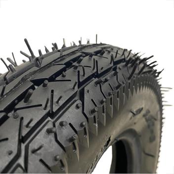 Pneu Para Carriola Carrinho De Mão Borracha 3.5 x 8 Shiver Resistente ...