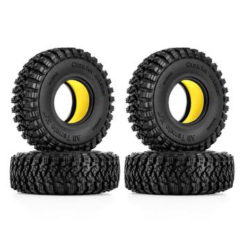 Pneus e insertos para carro de esteira 1/18 1/24 TRX4M SCX24 RC - INJORA - Brinquedos de ...