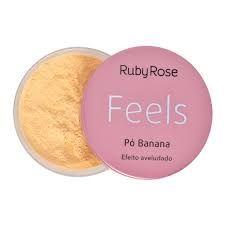 Pó Banana Feels Ruby Rose - Maquiagem Facial - Magazine Luiza