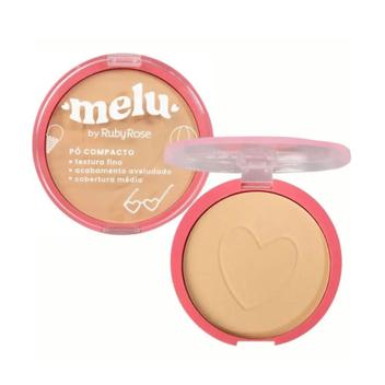 Pó Compacto Melu by Ruby Rose 10gr C10 - Melu Ruby Rose - Pó Compacto / Facial - Magazine Luiza