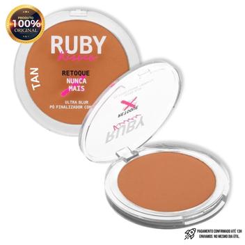 Pó Compacto Ultra Blur da Ruby Kisses Linha Retoque Nunca Mais Cor Tan ...