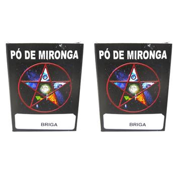 Pó De Mironga Briga Kit 2 Und Ritual Magia Confusão Axé - Sabat - Pó de ...