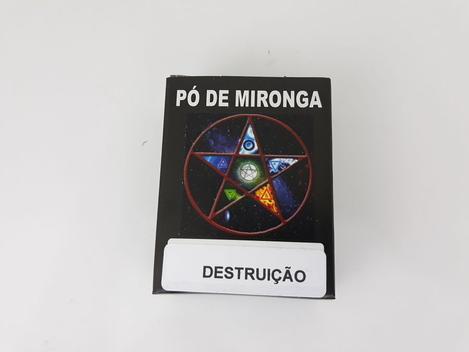 Pó de Mironga Destruição Especial Simpatia e Ritual Umbanda Quimbanda ...