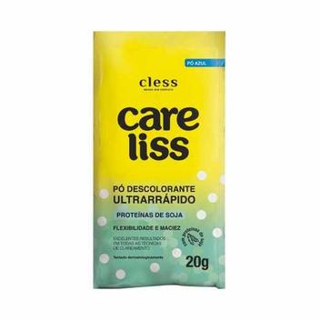Pó Descolorante Care Liss Azul com Proteinas Da Soja 20G - Cless - Pó ...