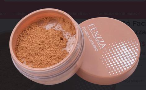 Pó Facial Ultrafino - Fenzza - Maquiagem Facial - Magazine Luiza