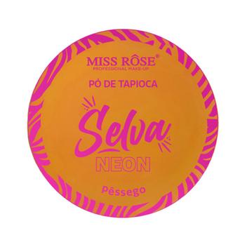 Pó Solto de Tapioca Miss Rôse Selva Neon Pêssego - Miss Rose - Glitter ...