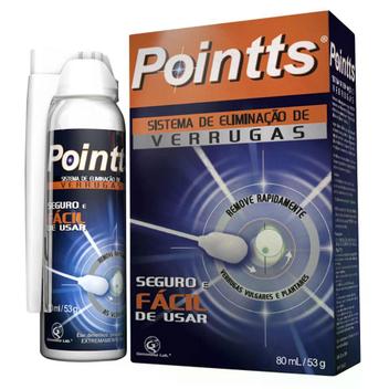 Pointts Eliminação De Verrugas 80ml - GENOMMA - Outros Saúde e Cuidados ...