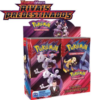 Pokémon Box Com 36 Boosters Ev10 Rivais Predestinados Copag - Deck de ...