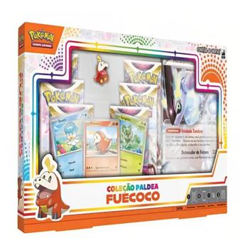 Pokemon Box Paldea Fuecoco Pokemon Center 32528 - Deck de Cartas ...
