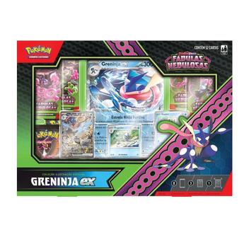 Pokémon Fábulas Nebulosas EV6.5 Box Greninja - Copag - Deck de Cartas ...