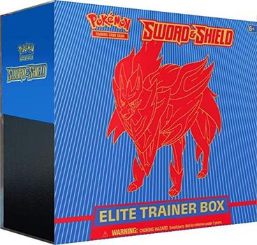 Pokemon Pokémon TCG: Sword & Shield Elite Trainer Box - Deck de Cartas ...