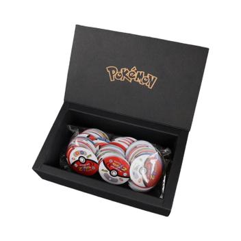 Pokémon Tazos 1ª e 2ª Geração - 100/160 Peças 3D (Cartões Quadrados e ...