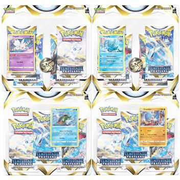 Pokémon Tempestade Prateada Kit 4 Blister Quádruplo E Triplo - Copag ...