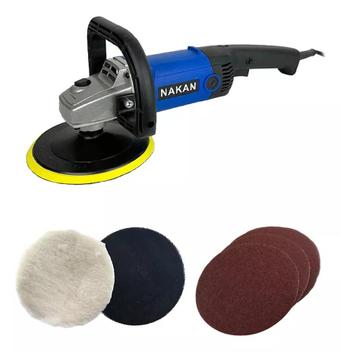 Politriz Lixadeira Angular Automotiva 1200w 7 '' Profissional - Nakan ...