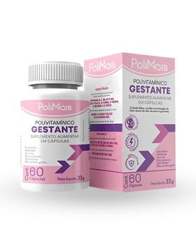 Polivitamínico Gestante Polimais Nutriex 60 cápsulas - Multivitamínico ...
