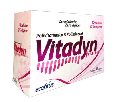 Polivitaminico Vitadyn Femme 90 Cápsulas - Ecofitus - Multivitamínico ...