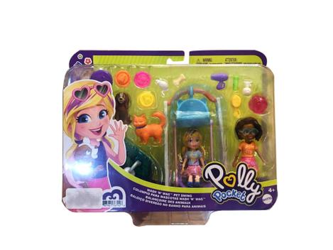 Polly Pocket Hora de Brincar 2 Amigas - GFR06 - Mattel - Boneca Polly ...