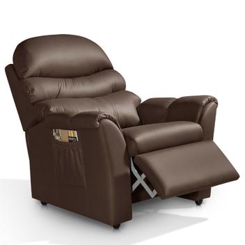 Poltrona Confortável Estilo Idosos Retrátil Grecia Marrom - LUAPA ...